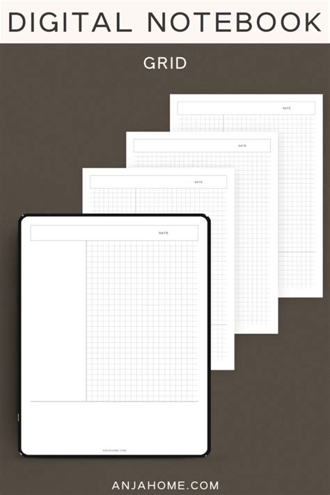 Free Digital Notebook Hyperlinked Anjahome