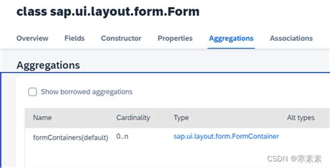 关于fiori控件aggregations的疑问fiori Aggregations Csdn博客