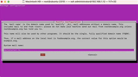 How To Install And Configure Postfix On Ubuntu 2310 Devtutorial