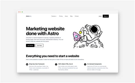 GitHub Surjithctly Astroship Astroship Is A Starter Template For Startups Marketing Websites