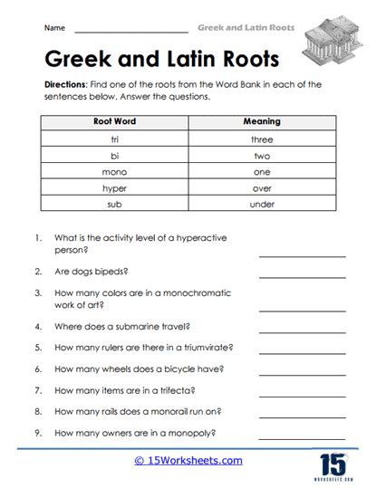 Latin Root Words