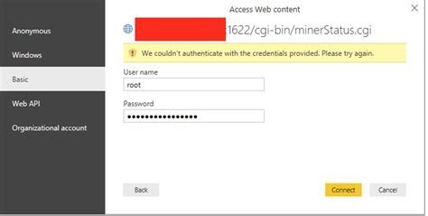 Re We Couldnt Authenticate With The Credentials Microsoft