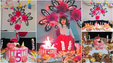 تحضيرات عيد ميلاد بنوته🎂افكار لتنسيق طاولة التقديم والديكور🥳 Youtube