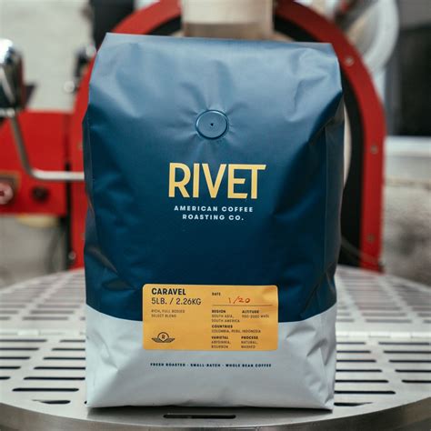 Caravel Espresso Blend Small Batch Fresh Roasted Coffee Rivet Coffee Rivet Coffee