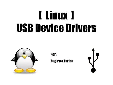 PPT Linux USB Device Drivers PowerPoint Presentation Free Download ID 4509165