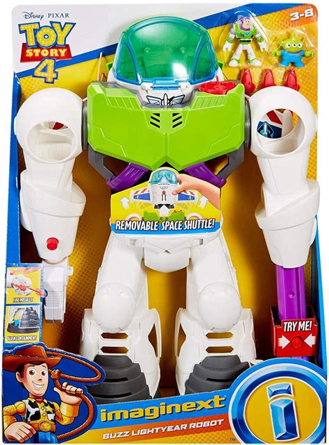Imaginext Playset Featuring Disney Pixar Toy Story Buzz Lightyear Robo
