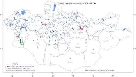 Зарим гол үерийн түвшинг 5 20 см даван үерлэж байна