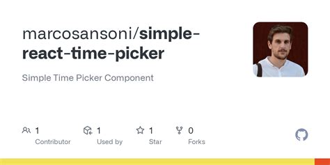 Github Marcosansonisimple React Time Picker Simple Time Picker