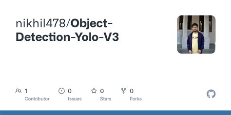 Github Nikhil478object Detection Yolo V3
