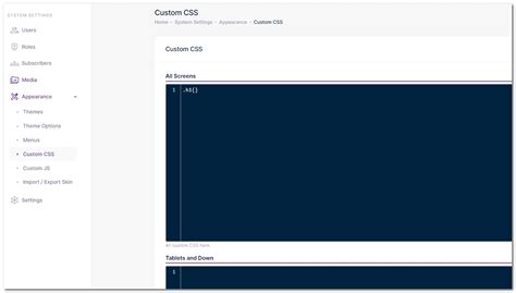 How To Add Custom Css Asterobuilder