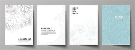 브로셔 포스터에 대한 4 형식 현대 표지 모형 디자인 템플릿의 벡터 레이아웃 템플릿 Psd 다운로드 디자인 자료 다운로드