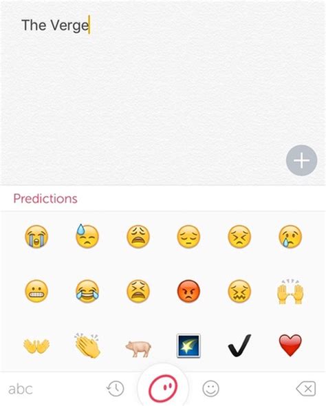 Swiftkeys New Keyboard App Can Predict Your Next Emoji The Verge