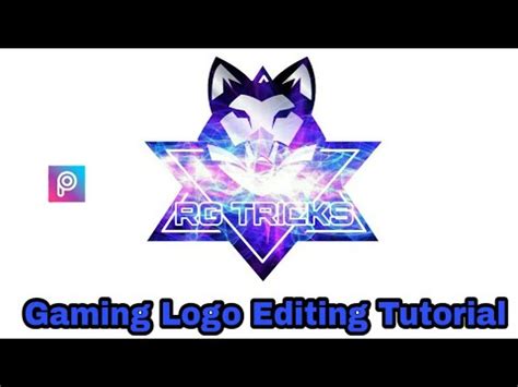 How To Make Gaming Logo PicsArt Editing Tutorial 2019 RG Tricks