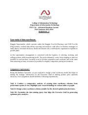 ITCS Assignment Docx College Of Information Technology Department Of Information