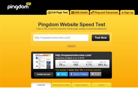 Pingdom Test