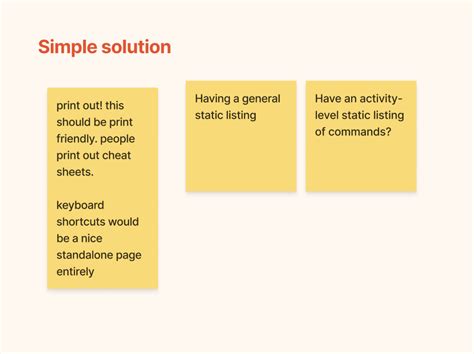 Keyboard Shortcuts Roadmap Workshop Outcomes For Next Versions · Issue
