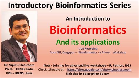 Bioinformatics An Introduction Scope And Applications Dr Vipin Singh