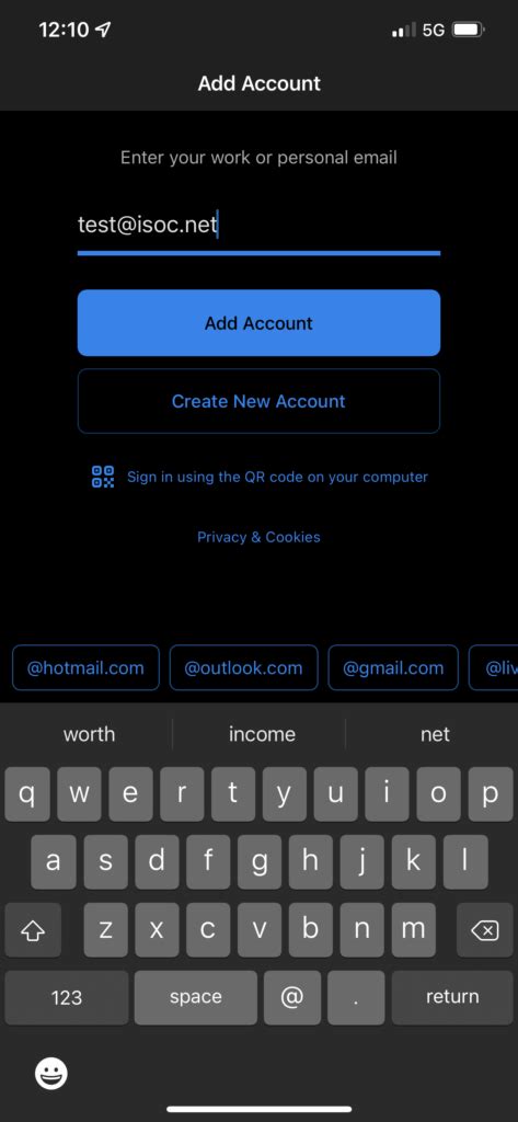 IOS 15 IPhone Email Setup Outlook App Isoc Net