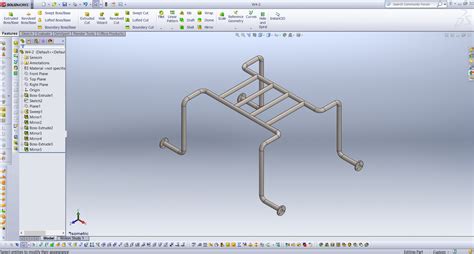 เขียนแบบ 3d Solidworks ชิ้นแบบฝึกหัด [รับเขียนแบบ Solidworks ราคาถูก 091 8399 663 แบงก์