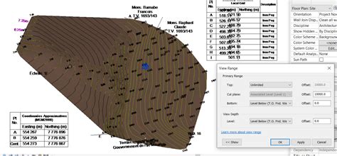 create topography from autocad contour lines dwg revit architecture