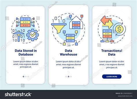 Types Data That Can Be Mined Stock Vector Royalty Free 2160305817 Shutterstock