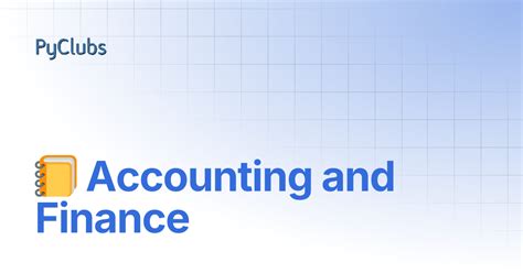 Accounting And Finance Python Across All Disciplines