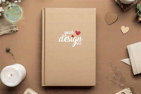 Blank Notebook Mockup Graphic By TheBest Mockup Creative Fabrica