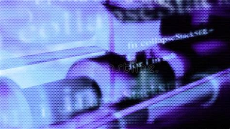 motion background matrix style randomly generated words letters numbers
