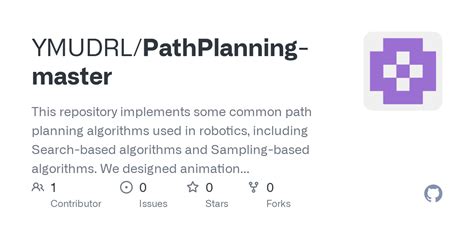 Github Ymudrlpathplanning Master This Repository Implements Some