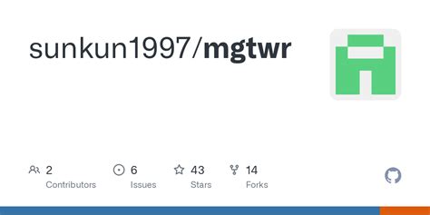 Mgtwrgwrcsv At Master · Sunkun1997mgtwr · Github