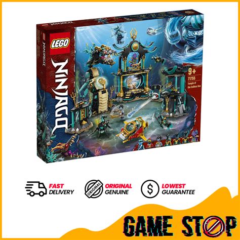 Lego Ninjago Temple Of The Endless Sea 71755 Building Kit Underwater