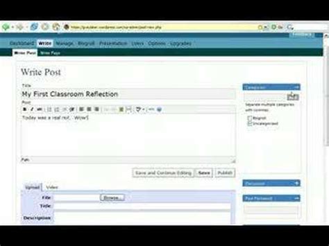 Wordpress Tutorial YouTube