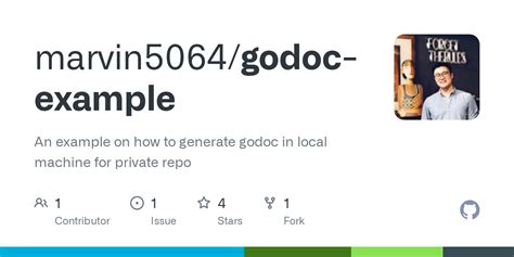 Github Marvin5064godoc Example An Example On How To Generate Godoc In Local Machine For