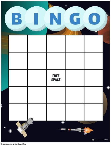 Storyboard That Free Bingo Card Templates For Educators
