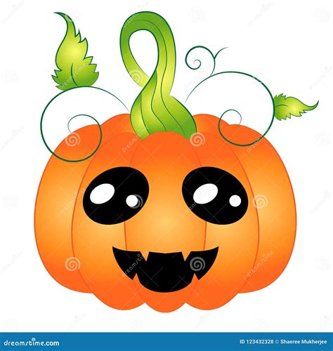 Chibi Halloween Cartoon Vector 21352219