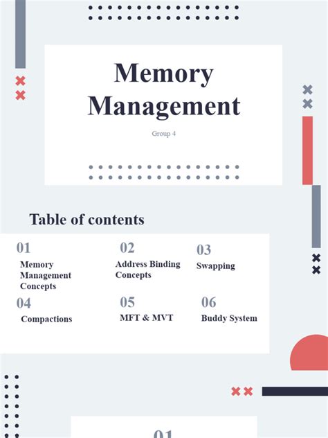 memory management pdf