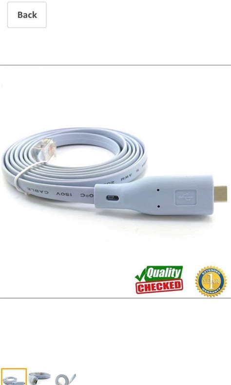 Usb Type C Console Cable To Router Switch Modem Firewall Computers Tech Parts Accessories