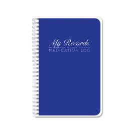 Medication Log Book Daily Medication And Reaction Tracking Journal Wire O Pages X