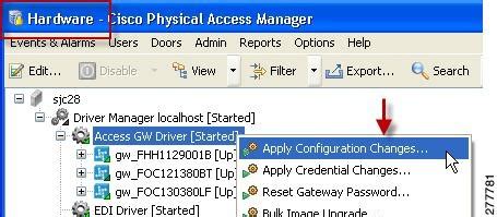 Cisco Physical Access Manager Appliance User Guide Release 1 2 0 Configuring Door And Device