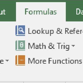 Formula Tab Function Library Download Scientific Diagram