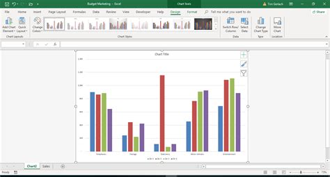 Warp Speed Charts In Excel Tim Gee S Blog