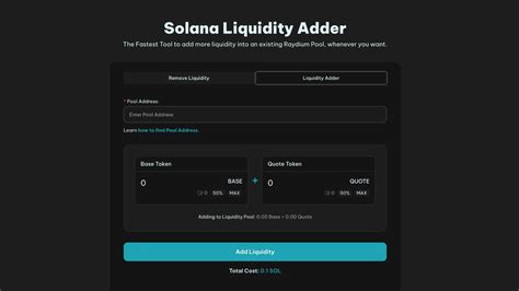 Adding Liquidity In Raydium Quick Guide Smithii