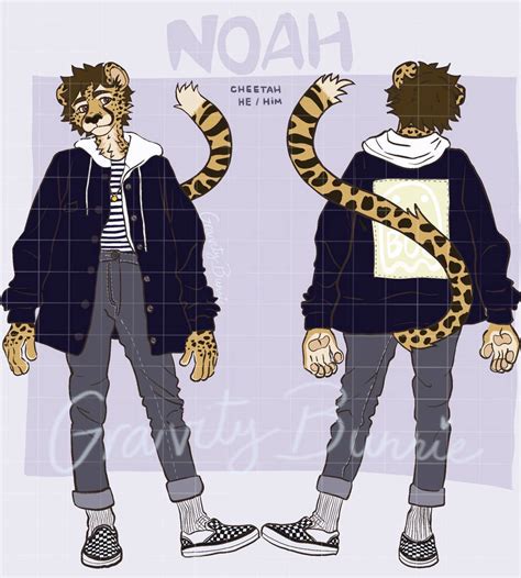 Adoptable Noah The Cheetah By Gravitybunnie On Deviantart