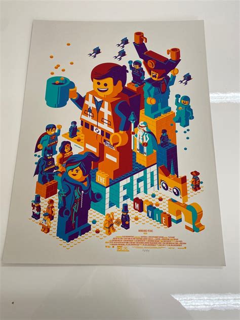 Lego Movie Poster Mondo Avengers Endgame Exclusive First Look At