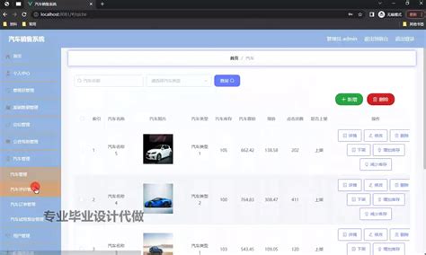 基于web的汽车销售系统的设计与实现 csdn博客