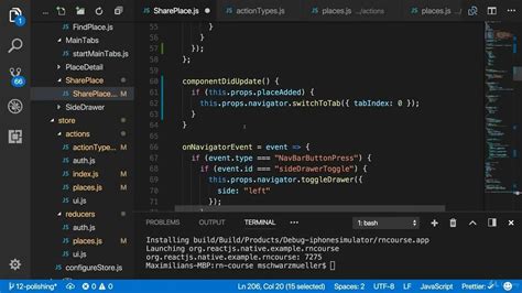 168 Redirecting To Another Tab React Native Course