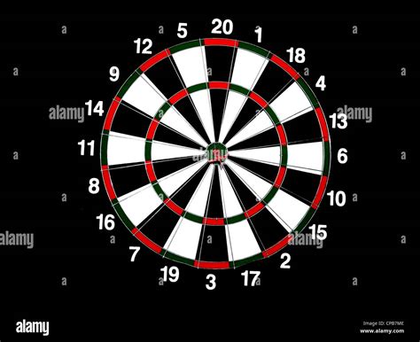 Concept For Hitting Target Dart Board With Darts Stock Photo Alamy