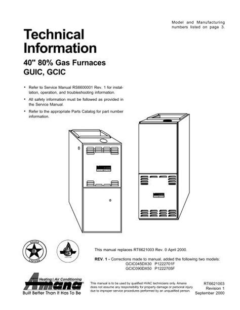 Amana Furnace Troubleshooting Manual Your Ultimate Guide