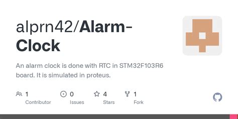 GitHub Alprn Alarm Clock An Alarm Clock Is Done With RTC In STM F R Board It Is