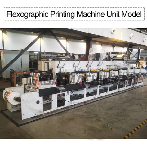 Uv Flexo Printing Machine For Label Sticker Flexo Printing Machine 8 Colors Offset Printing